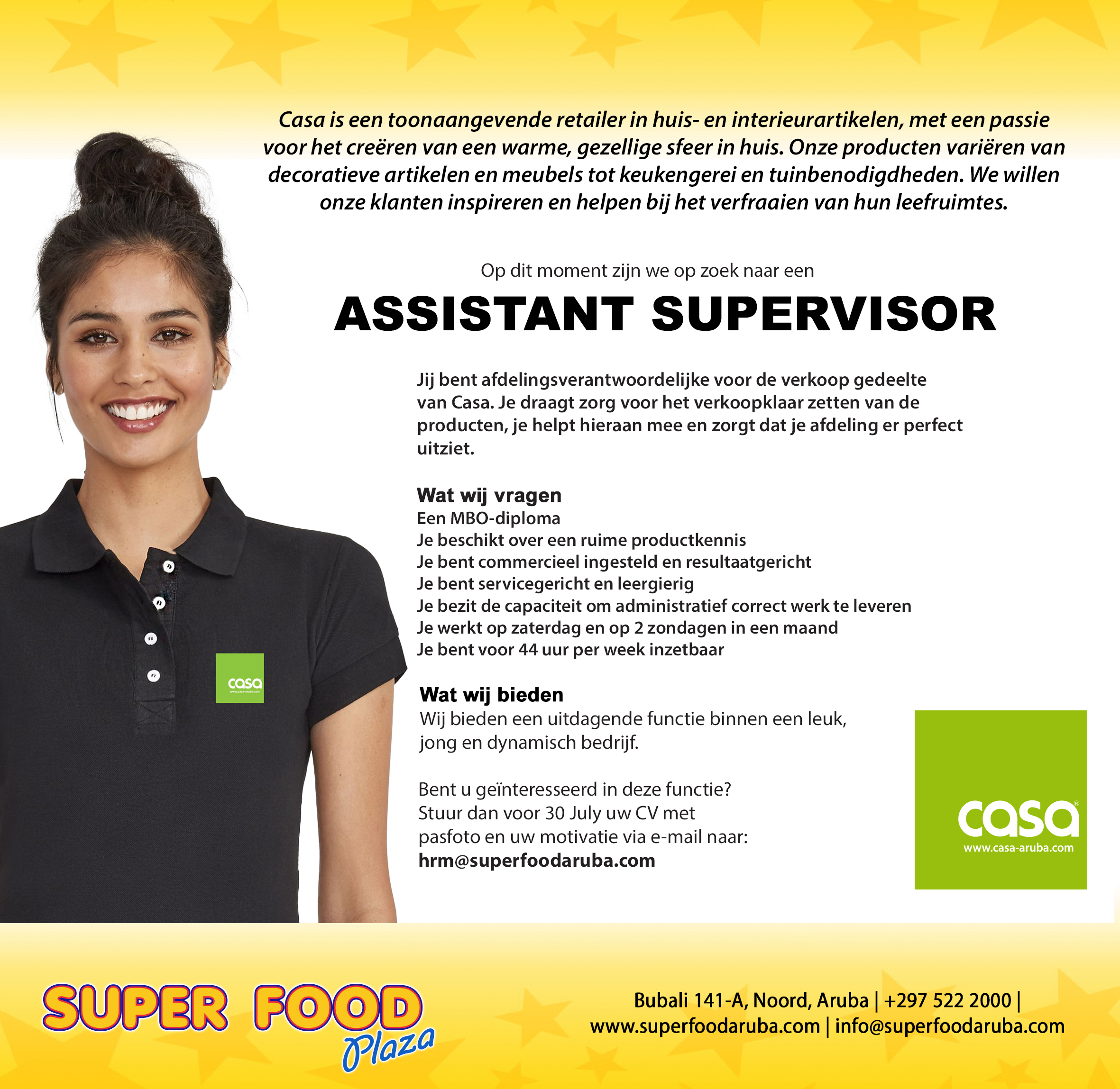 Super Food Plaza - Shopping center Aruba